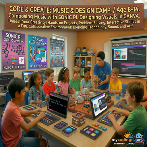 Code & Create – Music and Design Camp - MyCodingClasses.com ...